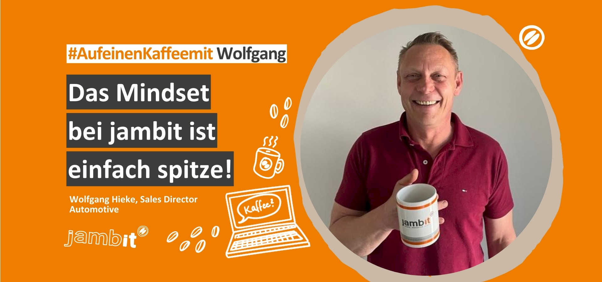 Auf einen Kaffee mit Wolfgang Hieke | jambit GmbH