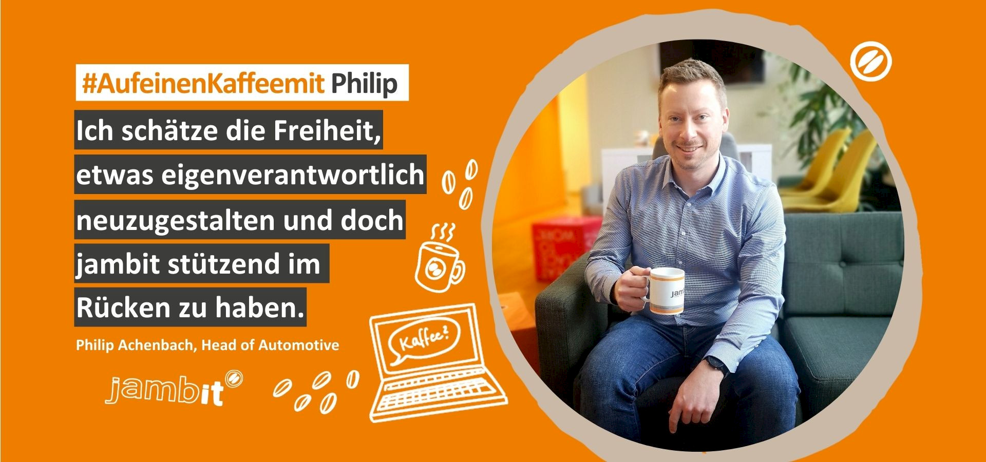Auf einen Kaffee mit Philip Achenbach | jambit GmbH
