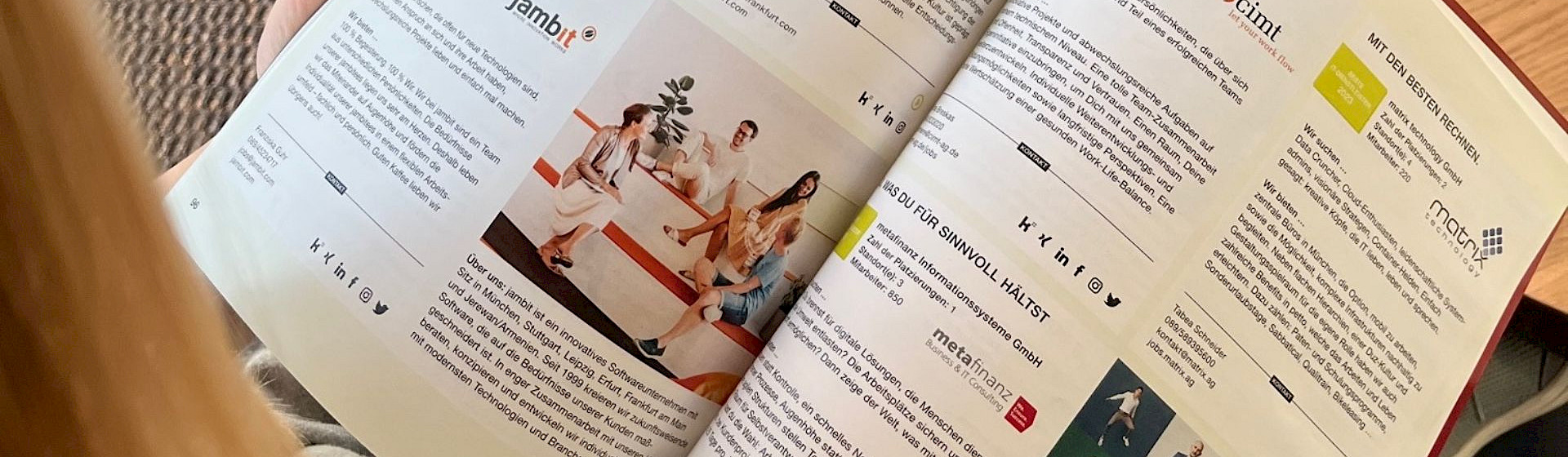 jambit erzielt Spitzenplatzierungen als IT-Dienstleister & Arbeitgeber | jambit GmbH