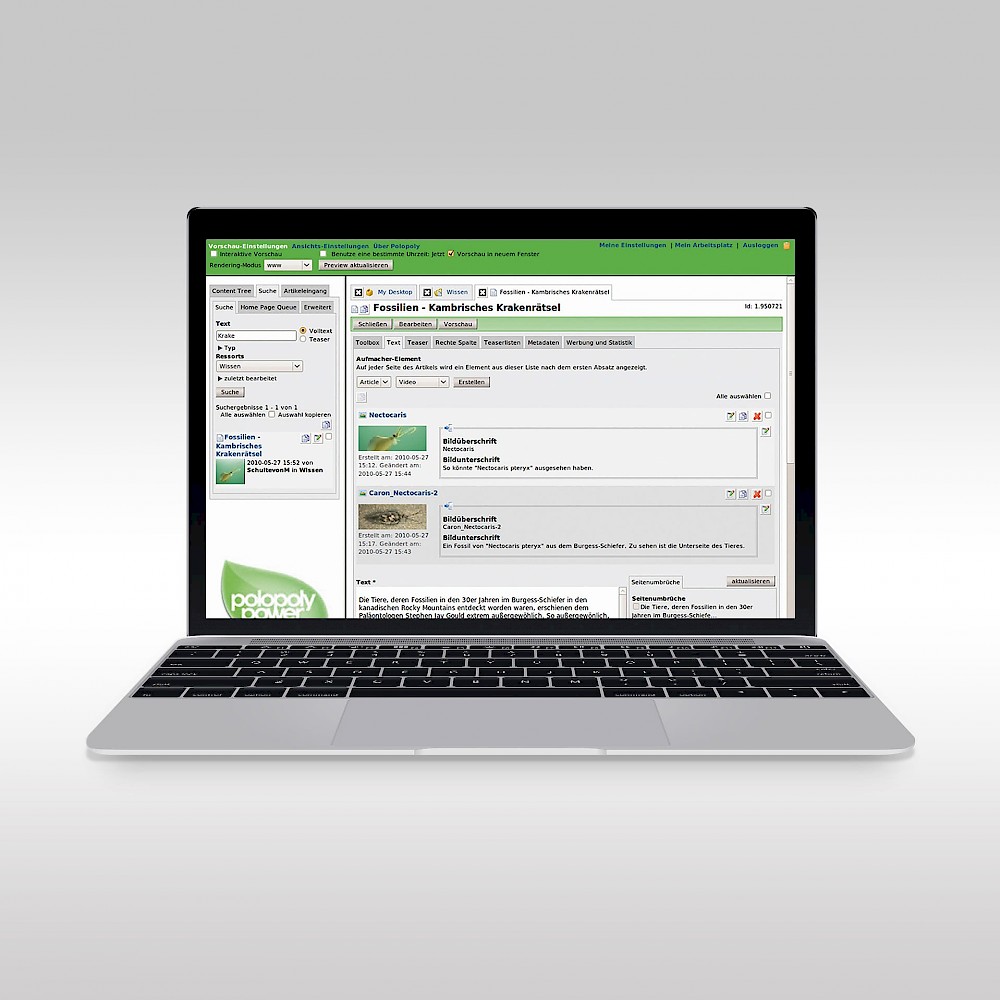 Polopoly Launch for SZ online editorial system | jambit GmbH