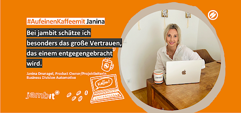 Auf einen Kaffee mit Janina Drunagel | jambit GmbH