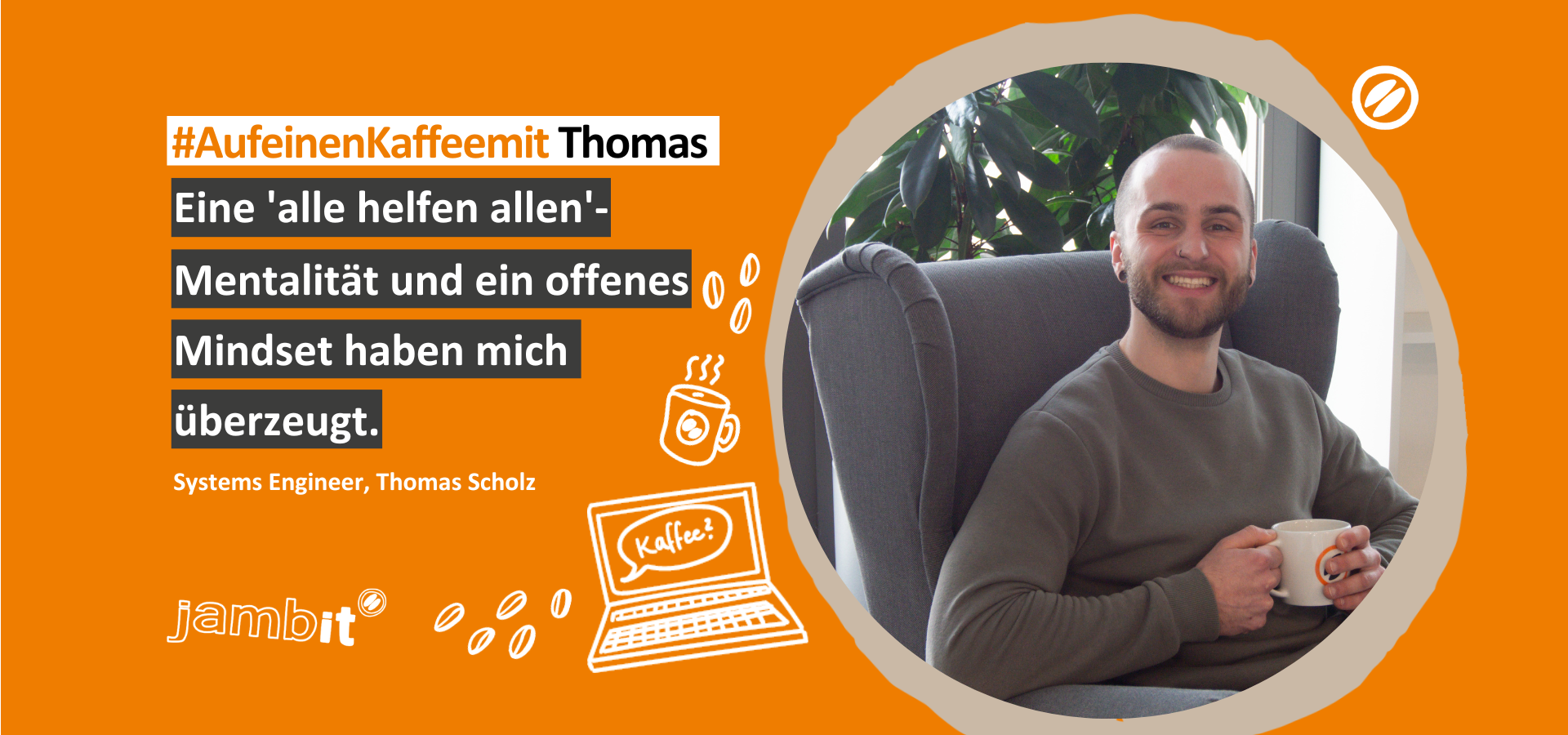 Auf einen Kaffee mit Thomas Scholz | jambit GmbH