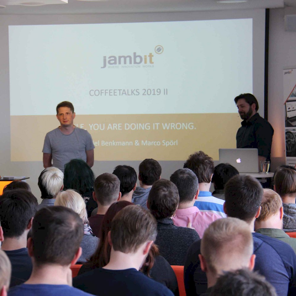 jambit CoffeeTalks III / 2019 | jambit GmbH